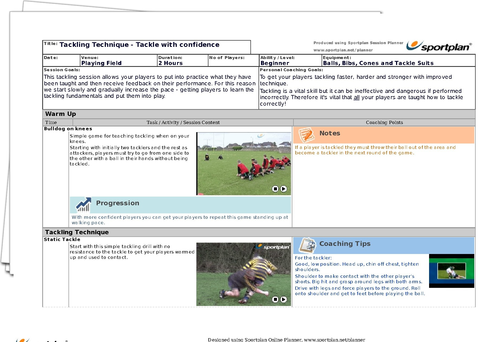 Tackling Technique - Tackle with confidence | Rugby | Sportplan