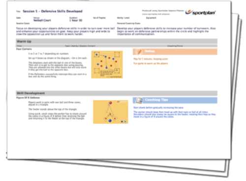 Session 5 - Defensive Skills Developed | Netball | Sportplan