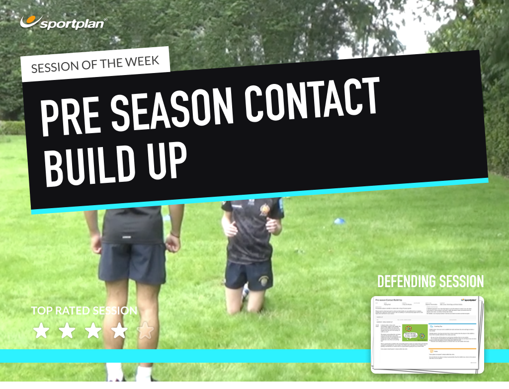Pre-season Contact Build-Up | Rugby Lesson Plan | | Sportplan