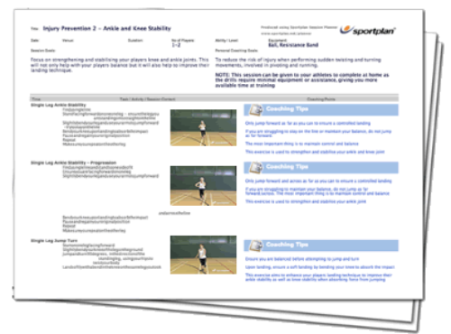 Injury Prevention 2 - Ankle and Knee Stability | | Sportplan