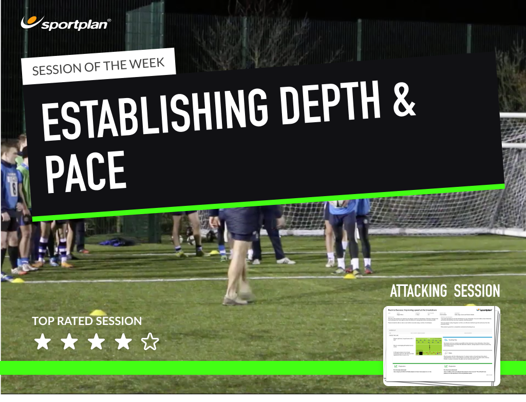 Establishing Depth and Pace | Rugby Lesson Plan | | Sportplan