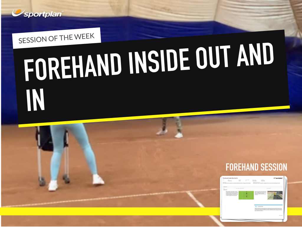 Forehand Inside Out And In | Tennis Lesson Plan | | Sportplan