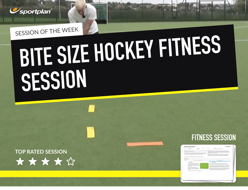 Bite size fitness 8 | Hockey Lesson Plan | Session | Sportplan