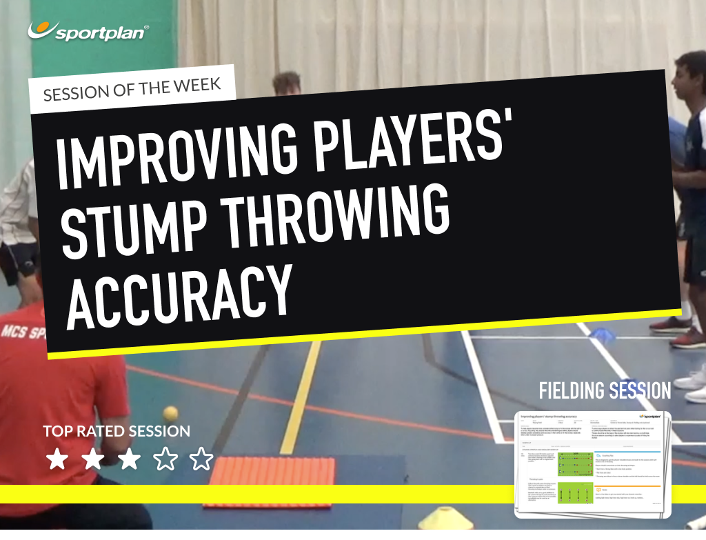 Improving players' stump throwing accuracy | | Sportplan