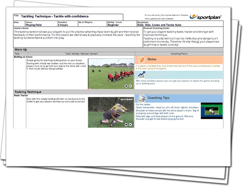 Tackling Technique - Tackle with confidence | Rugby | Sportplan