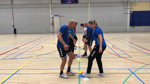 Foot Movement Reaction 561 Coordination - Handball | Sportplan