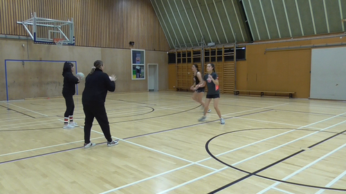 Communication in pairs Warm ups - Netball Drills, | Sportplan
