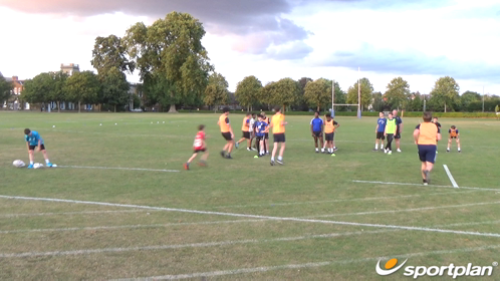 Simple Hands - Left Passing - Rugby Drills, Rugby | Sportplan