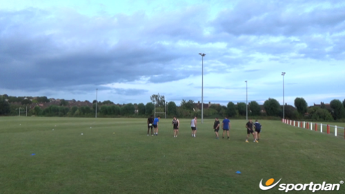 Speed Handling Race Passing - Rugby Drills, Rugby | Sportplan