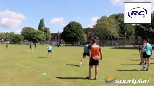rcd105.mp4 Handling - Rugby Drills, Rugby Coaching | Sportplan