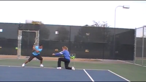 Don't Slow Down the Racket Backhand Drills - | Sportplan