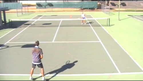 Controlled Forehand Lob Lob - Tennis Drills, Tennis | Sportplan