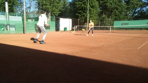 Slide With Different Return Forehand Drills - Tennis | Sportplan