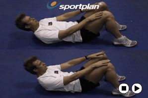 Abdominal Crunch Core Strength - Agility Drills, | Sportplan