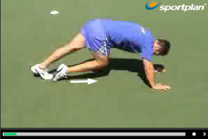 Calf/Hamstring Walk Dynamic Stretching - Agility | Sportplan