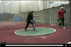 Standing Ball Throw Discus - Athletics Drills, | Sportplan
