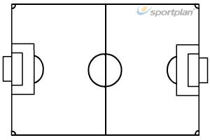 Full Football Pitch extras - Football Drills, Football | Sportplan