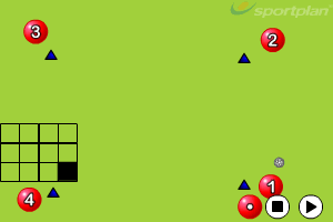 Simple pass and follow Passing and Receiving - | Sportplan