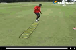 Kareoke Shuffle Agility - Football Drills, Football | Sportplan