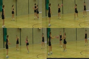 wall pass relay Passing - Netball Drills, Netball | Sportplan
