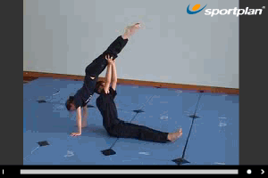 Leaning against a sitting base Variation Key 5 2 | Sportplan