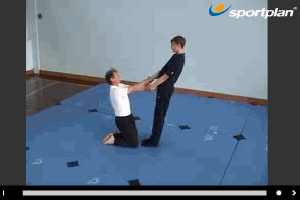 Wrist to Wrist Counter balance grip. Two hands - | Sportplan