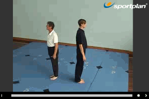Wrist to Wrist Counter balance grip. One Hand Back to | Sportplan