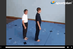 Wrist to Wrist Counter balance grip. Face to back One | Sportplan
