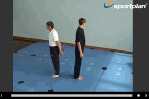 Fingers to fingers grip - back to back two hands Key 5 | Sportplan