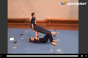 Support on a reverse box base Key 5 2 Balances and | Sportplan