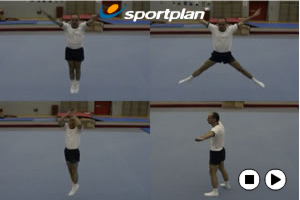 Jumping, linked movements Key 2 GC Linkage - | Sportplan