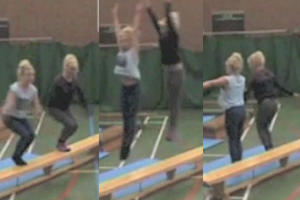 Jump to long shape from apparatus Key 2 content Jump | Sportplan