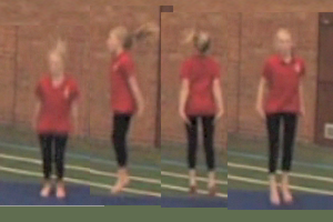 Rhythmic Jumping phrase routine Key 2 Body Temperature | Sportplan