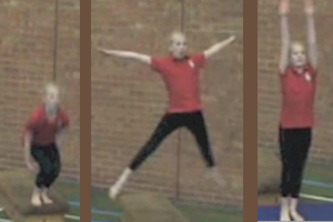 Jump down from apparatus wide shape Key 2 content Jump | Sportplan