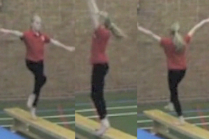 Hopping and Focus on Mat/Bench Key 2 Body Temperature | Sportplan