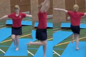 Hopping Turns Key 2 Body Temperature Raising - | Sportplan