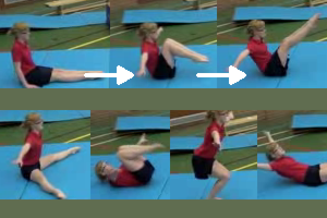 Body conditioning routine Rock Back Key 2 Body | Sportplan