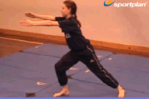 Lunge Base Key 5 2 Balances and Bases - Gymnastics | Sportplan