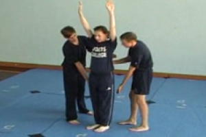 Craddle catching Key 5 4 Catching - Gymnastics Drills, | Sportplan