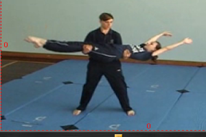 Craddle catching Key 5 4 Catching - Gymnastics Drills, | Sportplan