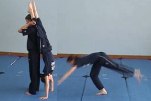 Kick up to a Handstand Balance. (forwards) Key 5 4 | Sportplan