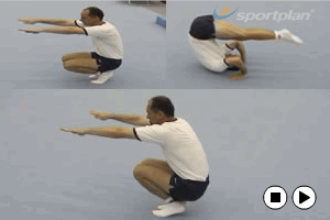 Forward Roll Progression 6 Key 1 Content Forward roll | Sportplan