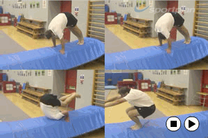 Forward Roll Progression 2 Key 1 Content Forward roll | Sportplan