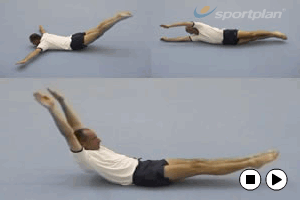 Front Rock to Back Rock Key 4 Body conditioning - | Sportplan