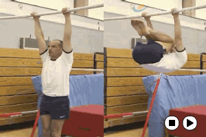 High Bar Horizontal Tucks Key 4 Body conditioning - | Sportplan