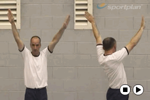 Twist Upper Body Action Key 4 content trampette Twist | Sportplan