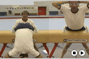 Supported Back Raise Key 4 Body conditioning - | Sportplan