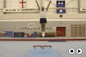 Key 4 Content Trampette Straight - Gymnastics Drills, | Sportplan