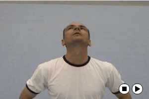 Neck Flexibility Key 4 Warmup - Gymnastics Drills, | Sportplan