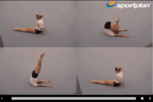 Shoulder Balances Key 3 Balance - Gymnastics Drills, | Sportplan